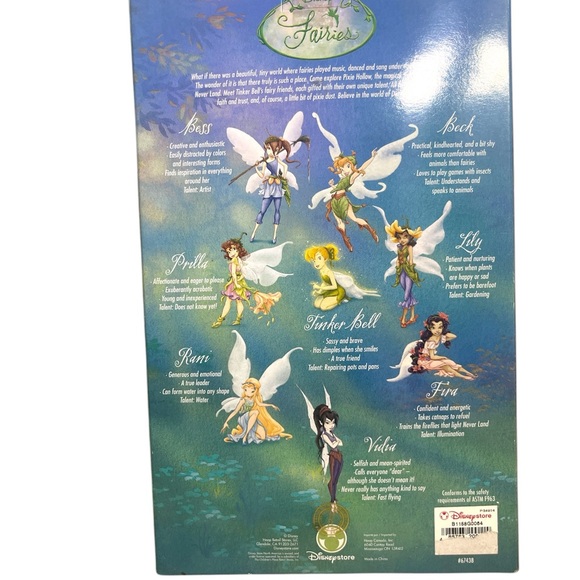 Toys | 206 Retired Disney Store Disney Fairies Prilla Doll | Poshmark